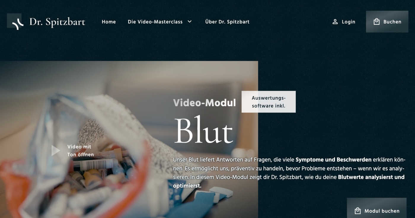 Modul Blut | Dr. Spitzbart Masterclass